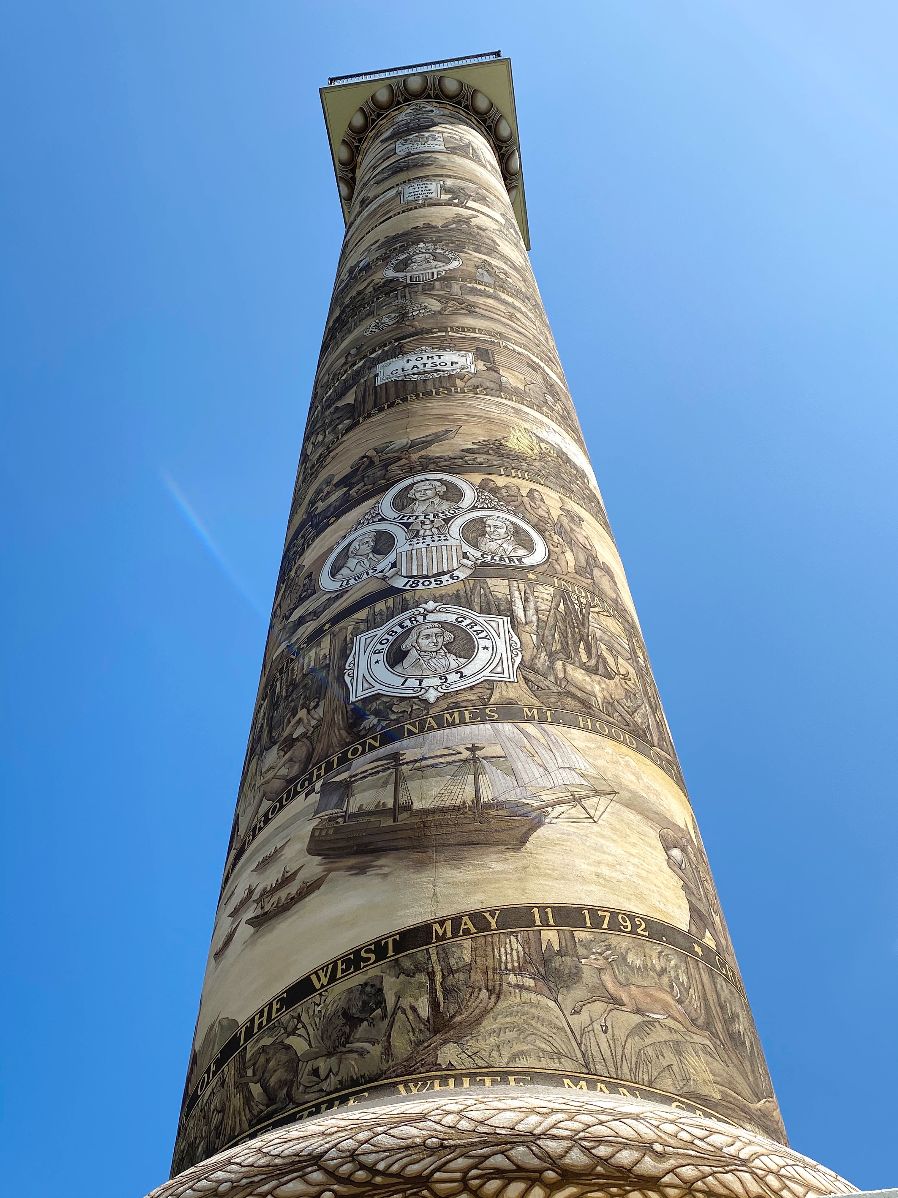 The Astoria Column, Cape Disappointment and new friends – Oregon ...